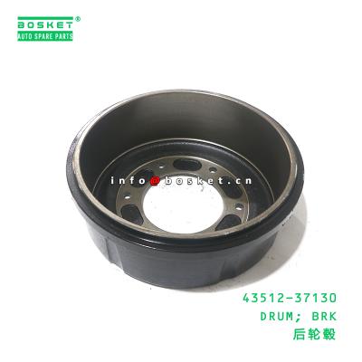 China 43512-37130 ABA Brake Drum for HINO 700 E13C Truck - 1PCS for sale