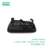 China HINO 69205-E0010 CBA Lever Assembly for Inside Front Door in 1PCS Pack for sale