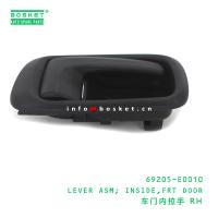 China HINO 69205-E0010 CBA Lever Assembly for Inside Front Door in 1PCS Pack for sale