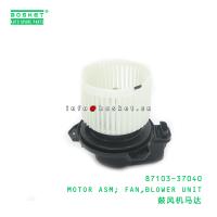 China 87103-37040 CBA Motor Assembly Fan Blower Unit for HINO 300 with 3 Months Warranty for sale