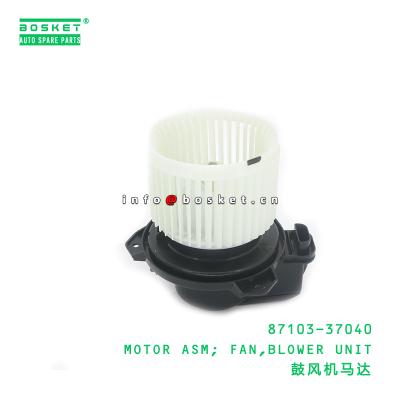China 87103-37040 CBA Motor Assembly Fan Blower Unit for HINO 300 with 3 Months Warranty for sale
