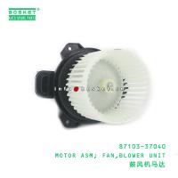 China 87103-37040 CBA Motor Assembly Fan Blower Unit for HINO 300 with 3 Months Warranty for sale