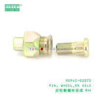China 90942-02072 AAA Wheel Pin for HINO 300 RR Axle Made of High-Quality Special Steel for sale