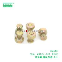 China HINO 300 BW68R Front Axle Wheel Pin Made of High-Quality Special Steel for Durability for sale