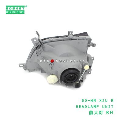 China ABB Headlamp Unit Headlight Assembly Suitable for HINO DD-HN XZU R with Neutral or Color Box Packaging for sale