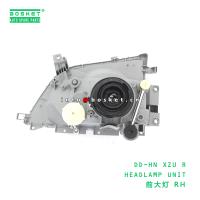 China ABB Headlamp Unit Headlight Assembly Suitable for HINO DD-HN XZU R with Neutral or Color Box Packaging for sale