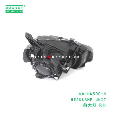 China DD-HN500-R ABA Headlamp Unit HINO 500 Compatible Headlight Assembly with 3 Months Warranty for sale