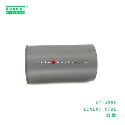 China GT-J08E Liner Cylinder Block Liner Suitable for HINO J05E J08E GT-J08E-8mm HINO Truck Parts for sale