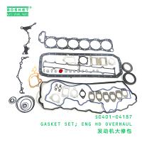 China HINO J08E Engine Head Overhaul Gasket Set with 3 Months Warranty for HINO Trucks for sale