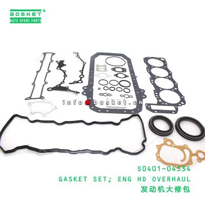 China S0401-04334 Gasket Set for HINO J05E Engine Head Overhaul Kit for sale