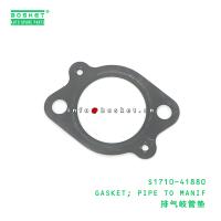 China S1710-41880 ABA Gasket Pipe to Manifold for HINO 300 N04C with 1PCS Pack and 3 Months Warranty for sale