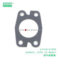 China S1710-41950 ABA Gasket Pipe to Manifold Suitable for HINO 700 E13C 1PCS Pack for sale