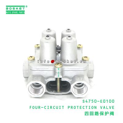 China S4750-E0100 ABA Four-Circuit Protection Valve for HINO S4750-E0100 Truck for sale