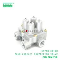 China S4750-E0100 ABA Four-Circuit Protection Valve for HINO S4750-E0100 Truck for sale
