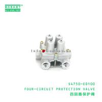 China S4750-E0100 ABA Four-Circuit Protection Valve for HINO S4750-E0100 Truck for sale