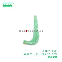 China S12151-2611 Oil Pan Gasket for HINO J08C J08E Engine - Oil Pan to C/BL Replacement for sale