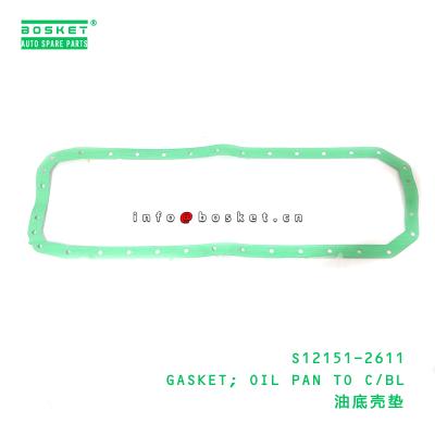 China S12151-2611 Oil Pan Gasket for HINO J08C J08E Engine - Oil Pan to C/BL Replacement for sale