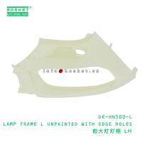 China DK-HN500-L BBB LAMP FRAME L UNPAINTED WITH EDGE HOLES suitable for HINO HINO 500  DK-HN500-L for sale
