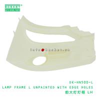 China DK-HN500-L BBB LAMP FRAME L UNPAINTED WITH EDGE HOLES suitable for HINO HINO 500  DK-HN500-L for sale