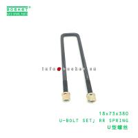 China 18x73x380 ABA U-BOLT SET; RR SPRING suitable for HINO JMC 18x73x380 for sale