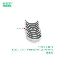 China 11702-E0070 ABA METAL SET; CRANKSHAFT,STANDARD suitable for HINO HINO 300 N04C 11702-E0070 for sale