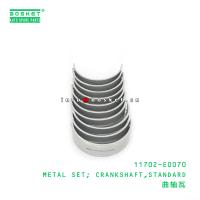 China 11702-E0070 ABA METAL SET; CRANKSHAFT,STANDARD suitable for HINO HINO 300 N04C 11702-E0070 for sale