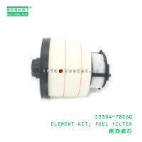 China 23304-78260 ELEMENT KIT; FUEL FILTER suitable for HINO HINO 300 23304-78260 for sale