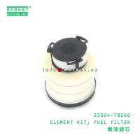 China 23304-78260 ELEMENT KIT; FUEL FILTER suitable for HINO HINO 300 23304-78260 for sale