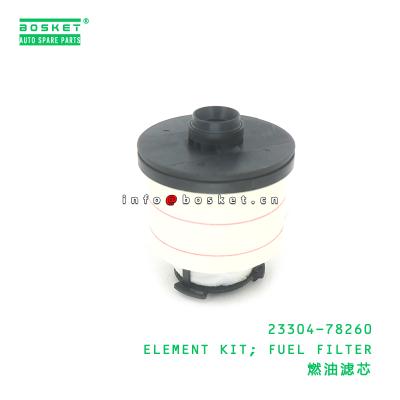 China 23304-78260 ELEMENT KIT; FUEL FILTER suitable for HINO HINO 300 23304-78260 for sale