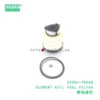 China 23304-78260 ELEMENT KIT; FUEL FILTER suitable for HINO HINO 300 23304-78260 for sale