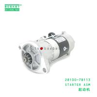 China 28100-78113 ABA STARTER ASM suitable for HINO HINO 300 N04C 28100-78113 for sale