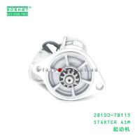 China 28100-78113 ABA STARTER ASM suitable for HINO HINO 300 N04C 28100-78113 for sale