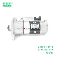 China 28100-78113 ABA STARTER ASM suitable for HINO HINO 300 N04C 28100-78113 for sale