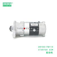 China 28100-78113 ABA STARTER ASM suitable for HINO HINO 300 N04C 28100-78113 for sale