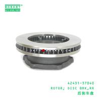 China 42431-37040 BBA ROTOR; DISC BRK,RR suitable for HINO HINO 300 42431-37040 for sale