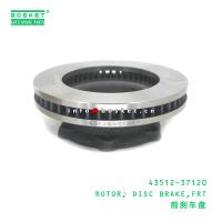 China 43512-37120 BBA ROTOR; DISC BRAKE,FRT suitable for HINO HINO 300 43512-37120 for sale