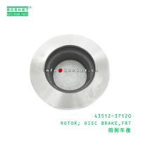 China 43512-37120 BBA ROTOR; DISC BRAKE,FRT suitable for HINO HINO 300 43512-37120 for sale