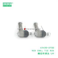 China 45430-2700 ABB ROD END; TIE ROD suitable for HINO 45430-2700 for sale