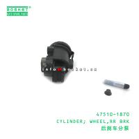 China 47510-1870 ABA CYLINDER; WHEEL,RR BRK suitable for HINO 47510-1870 for sale