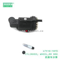China 47510-1870 ABA CYLINDER; WHEEL,RR BRK suitable for HINO 47510-1870 for sale
