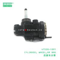 China 47520-1091 ABA CYLINDER; WHEEL,RR BRK suitable for HINO 47520-1091 for sale