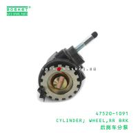 China 47520-1091 ABA CYLINDER; WHEEL,RR BRK suitable for HINO 47520-1091 for sale