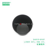China 04013-0107 ABB LINER SET; ENG CYL suitable for HINO HINO 500 J08CT 04013-0107 for sale