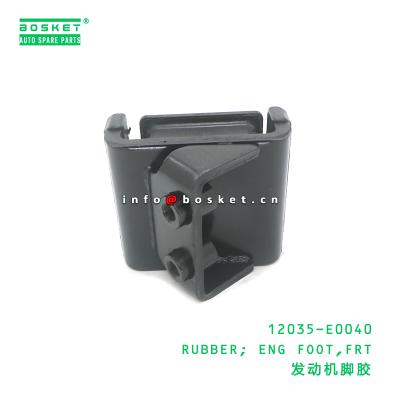 China 12035-E0040 ABA RUBBER; ENG FOOT,FRT suitable for HINO HINO k130 12035-E0040 for sale