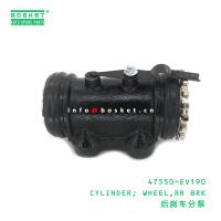 China 47550-EV190 ABA CYLINDER; WHEEL,RR BRK suitable for HINO 47550-EV190 for sale