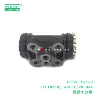 China 47570-EV160 ABA CYLINDER; WHEEL,RR BRK suitable for HINO 47570-EV160 for sale