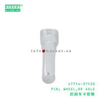 China 47714-37120 ABA PIN; WHEEL,RR AXLE suitable for HINO HINO 300 47714-37120 for sale