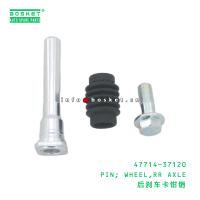 China 47714-37120 ABA PIN; WHEEL,RR AXLE suitable for HINO HINO 300 47714-37120 for sale