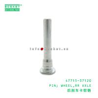 China 47715-37120 ABA PIN; WHEEL,RR AXLE suitable for HINO HINO 300 47715-37120 for sale