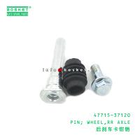 China 47715-37120 ABA PIN; WHEEL,RR AXLE suitable for HINO HINO 300 47715-37120 for sale